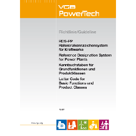 VGB-B102 : Kraftwerke - Kennbuchstaben für Grundfunktionen und ...