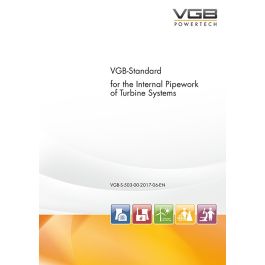 VGB-Standard for the Internal Pipework of Turbine Systems - Print
